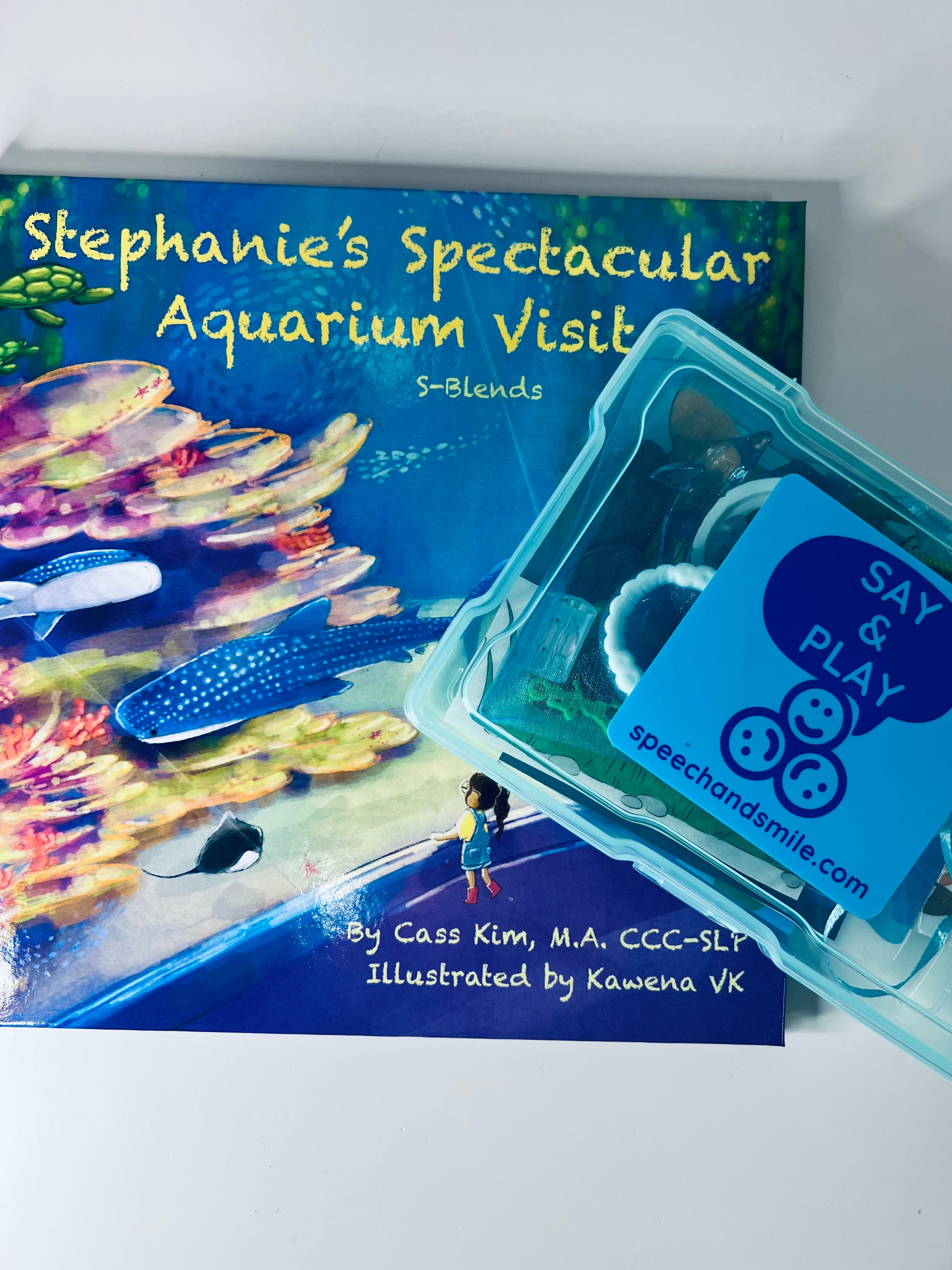 Story Kit for Stephanie's Spectacular Aquarium Visit Book for S-Blends ...