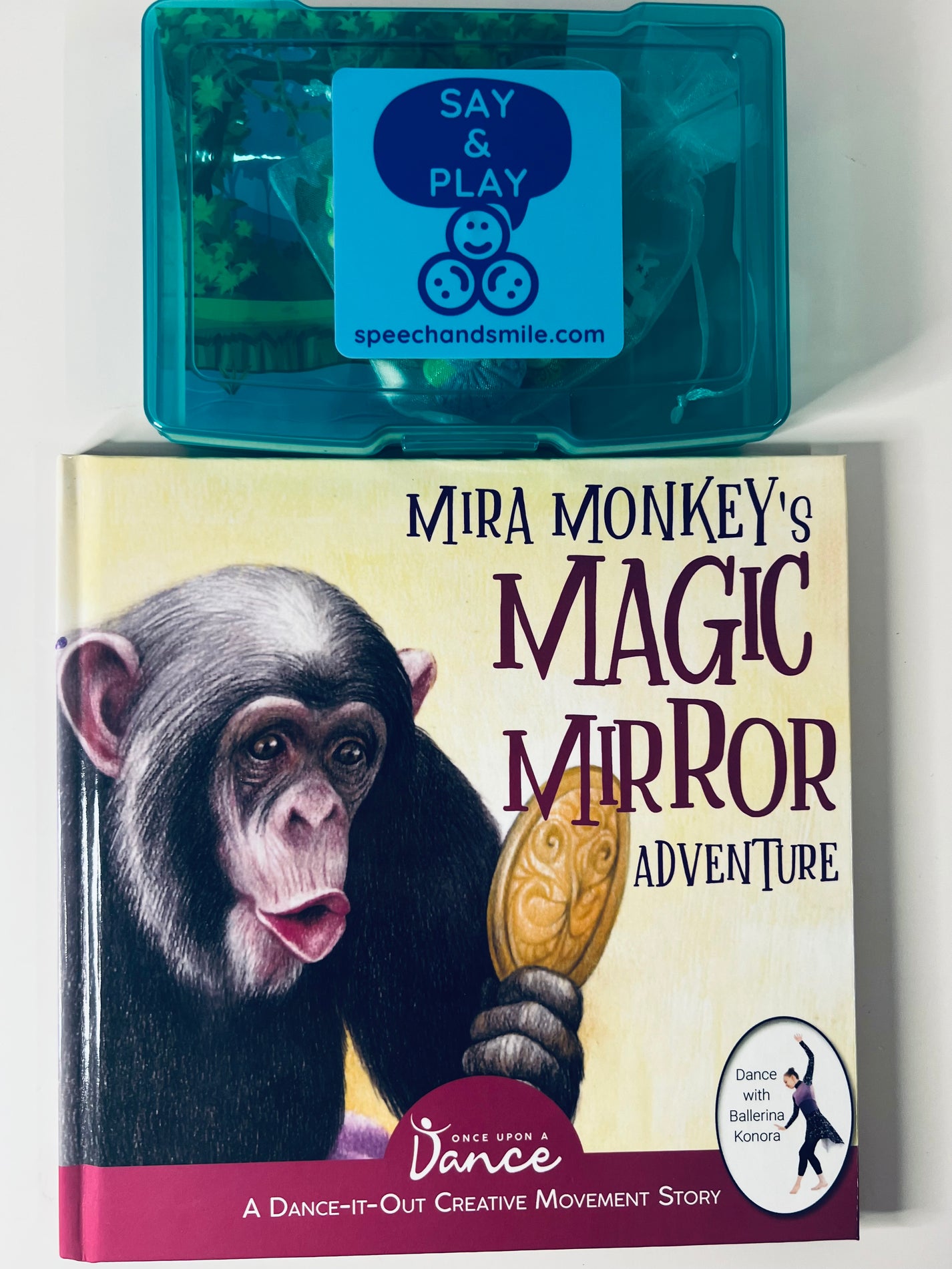 Say and Play Story Kit for Mira Monkey’s Magic Mirror Adventure Book f ...