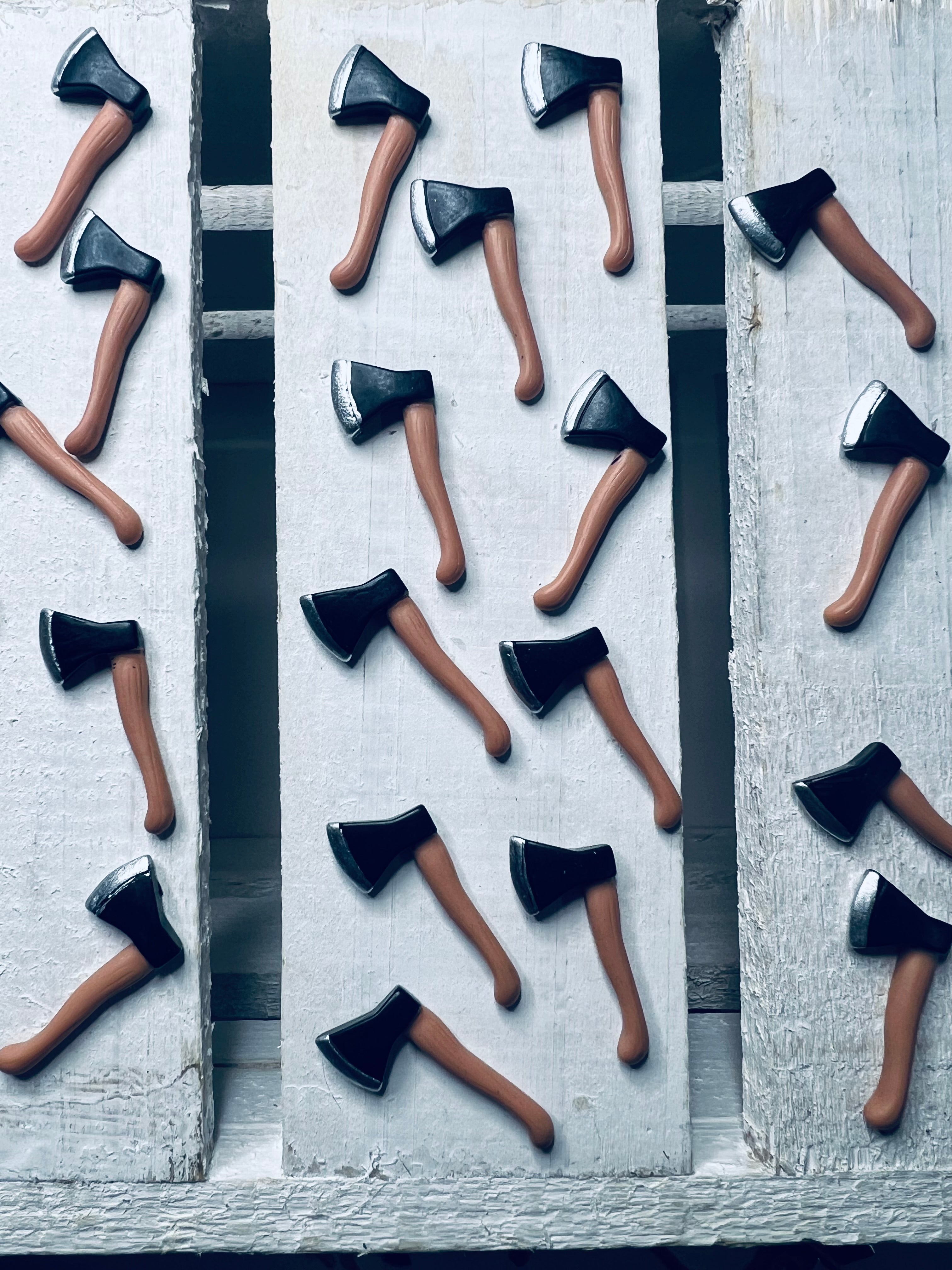 Miniature Ax Trinket Axe Montessori Sound Box Short Vowel Sound Object ...