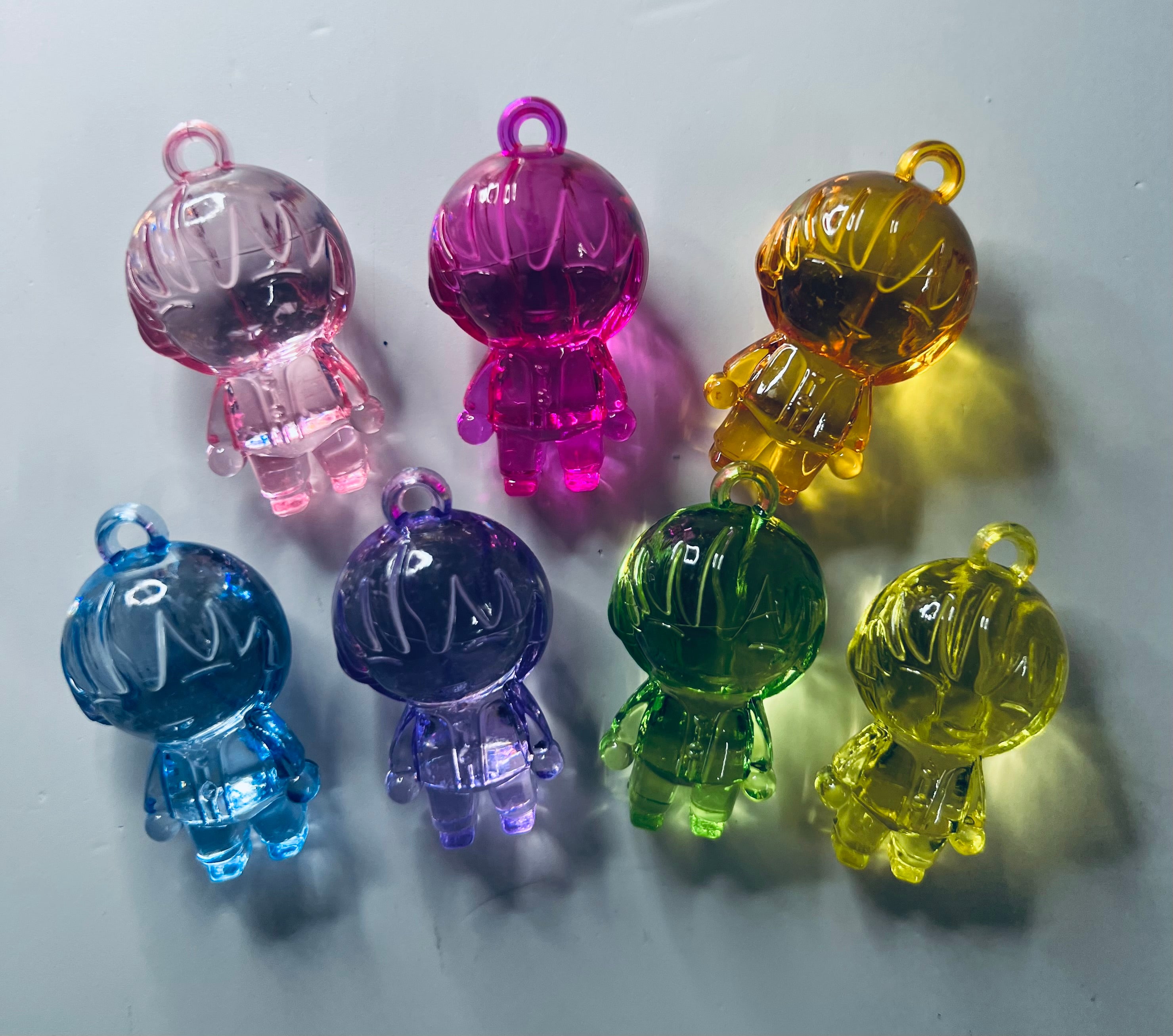 Acrylic Person Trinket Mini Objects Speech Therapy Story Prop Objects ...