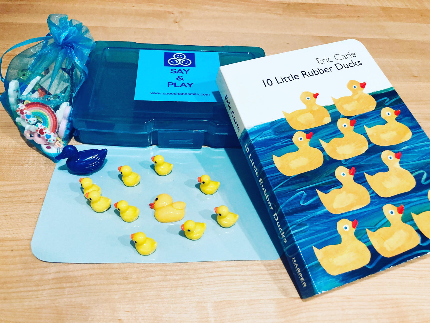 Kit de Cuentos Objetos para 10 Patitos de Goma-Kit de Cuentos-Mini Obj ...
