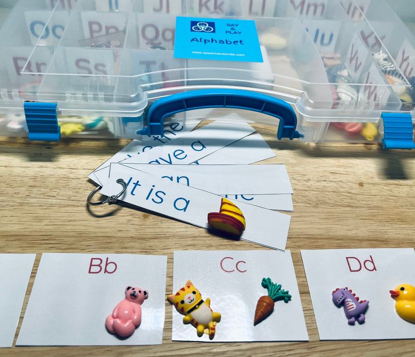 Alphabet Set with MINI Objects 5 per letter Classroom Alphabet Set Mon ...