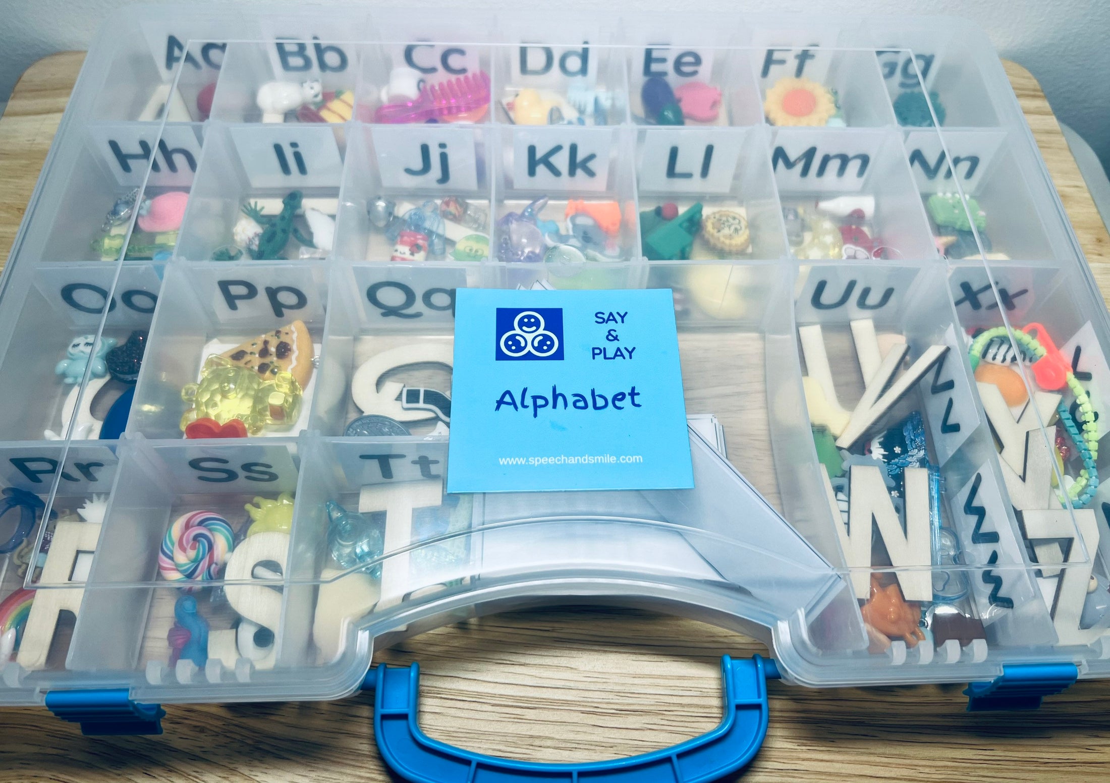Alphabet Objects 132 Objects-I spy Objects Classroom Alphabet Set-Mont ...