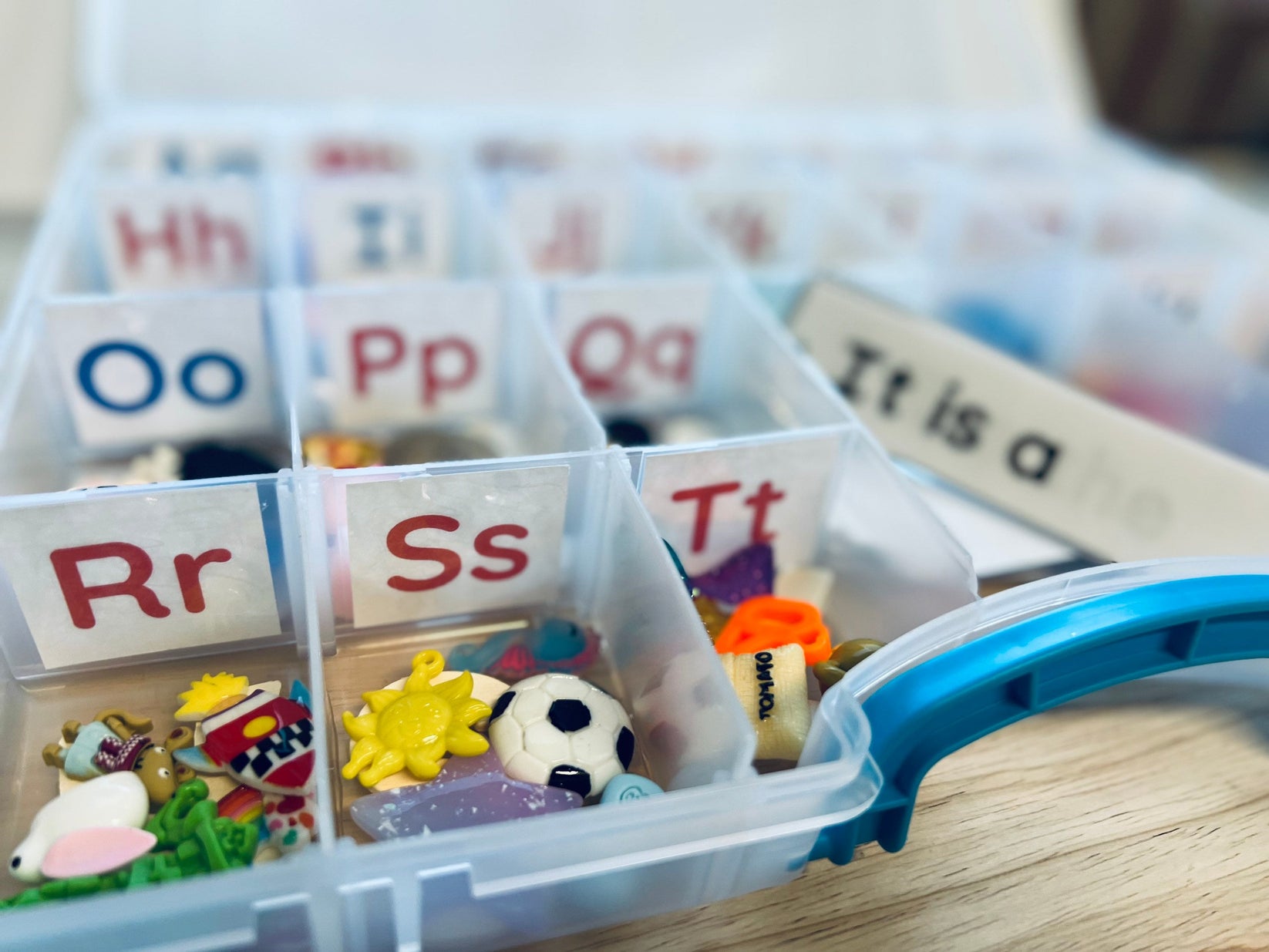 Alphabet Set with MINI Objects 5 per letter Classroom Alphabet Set Mon ...