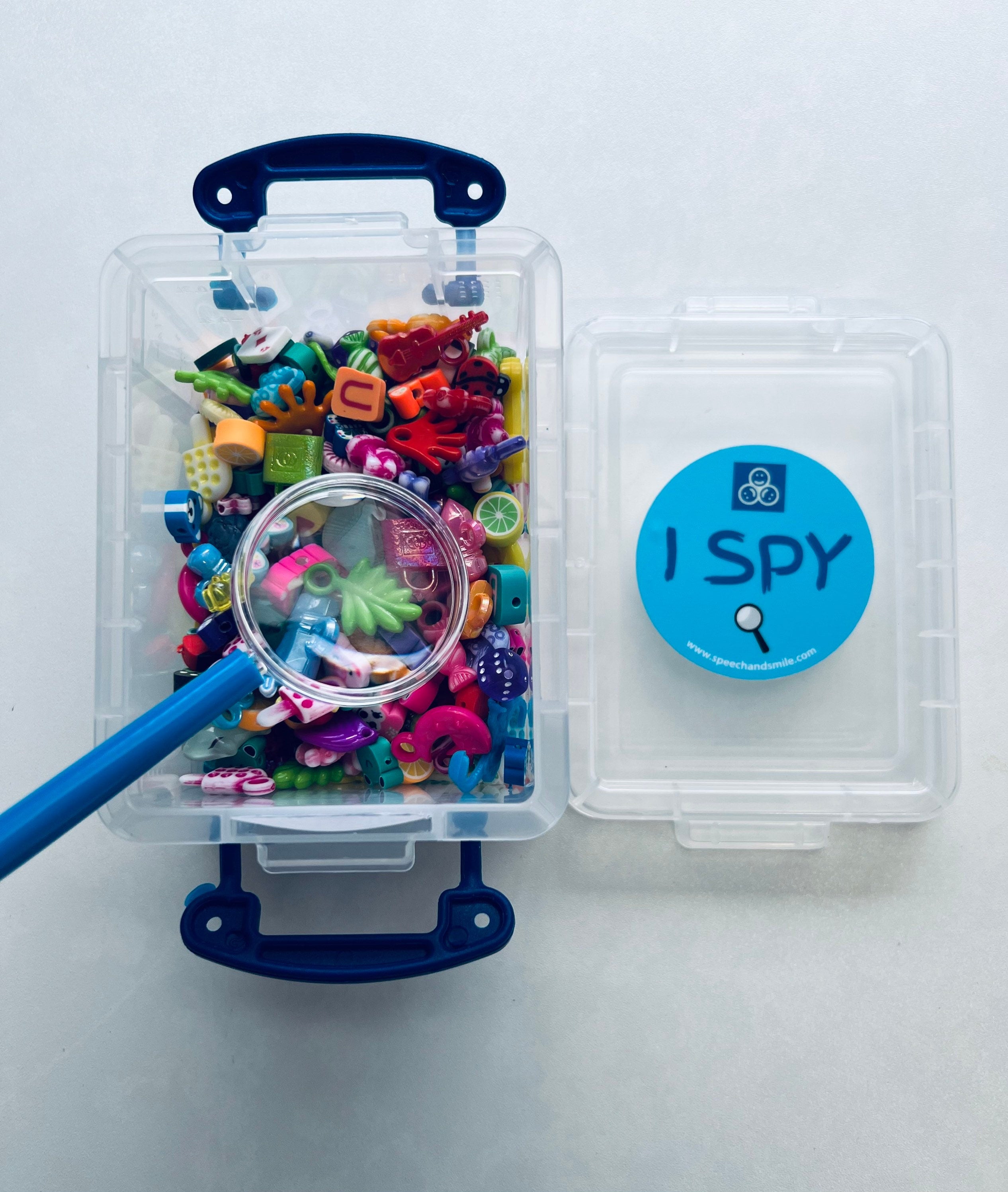 I SPY Trinkets-ISPY Mix Sensory Box Objects-I Spy Mini Box-Speech Ther ...