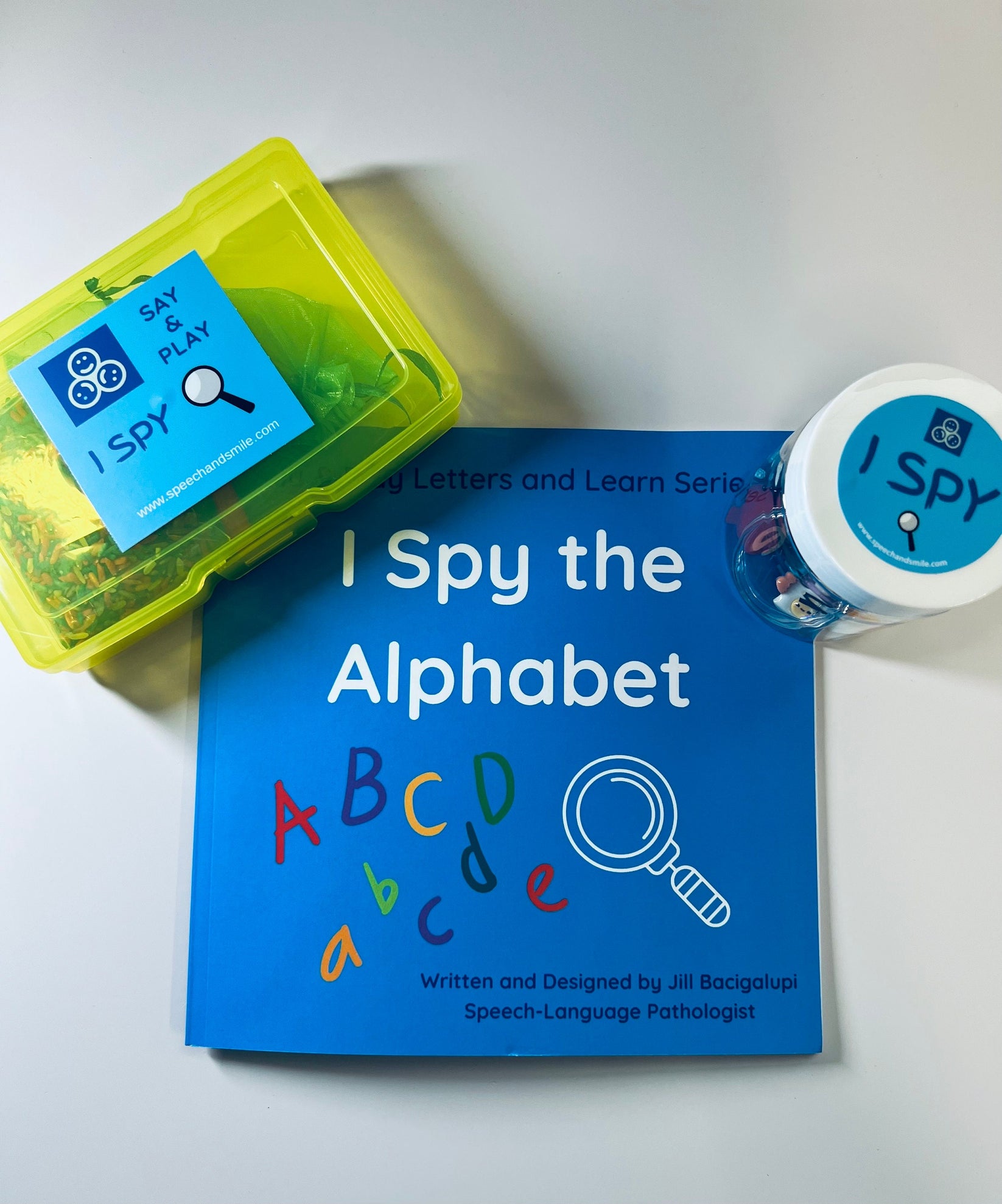I Spy Alphabet Book with Objects Alphabet Objects Learn the Alphabet P ...