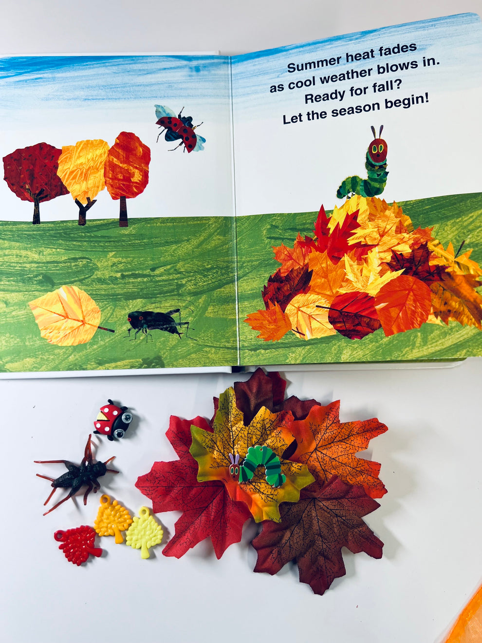 Say and Play Story Kit for Hungry Caterpillar FALL Story Objects Speec ...