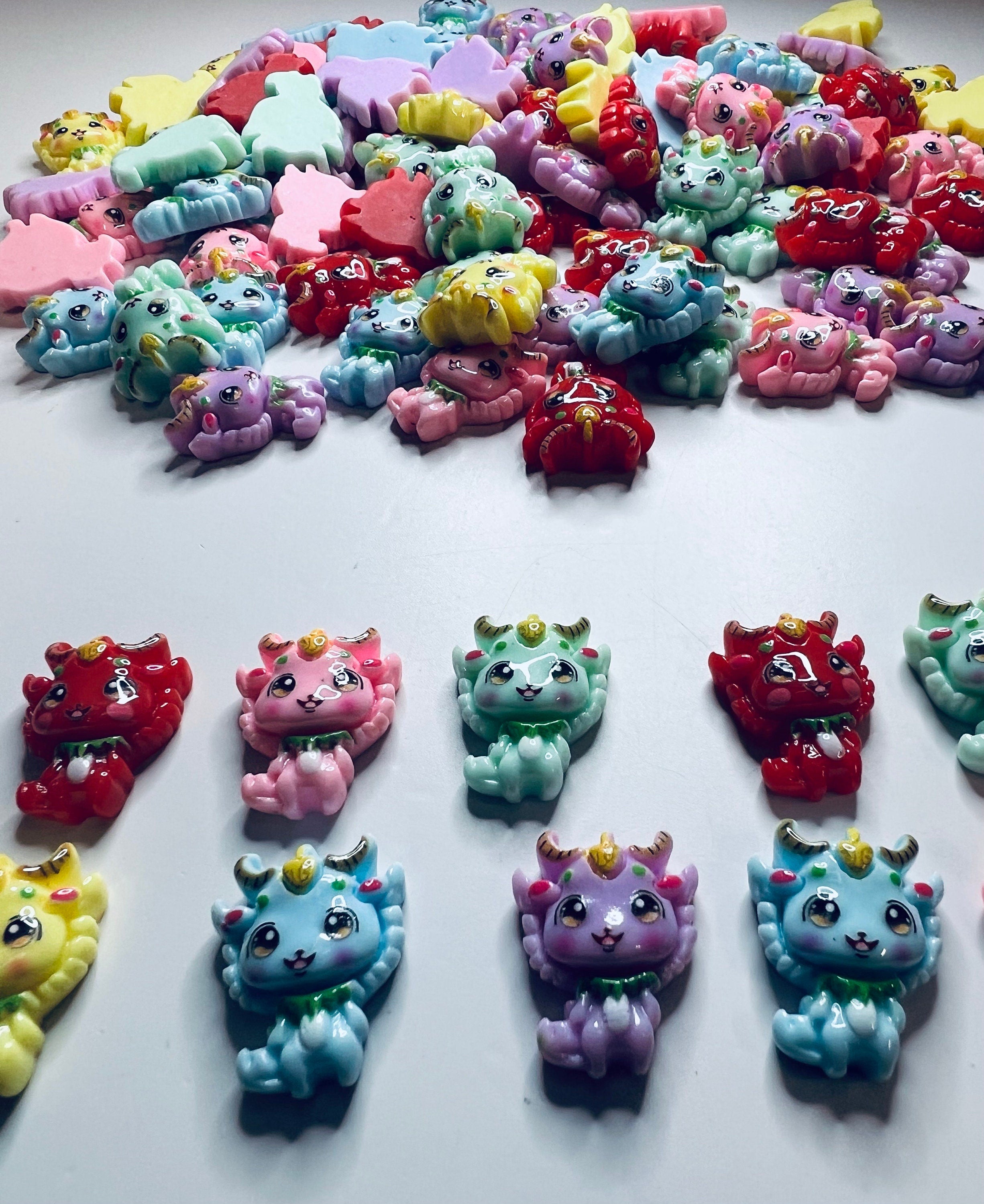 Mini DRAGON Object-Dragon Trinkets-Speech Therapy Mini Objects-Miniatu ...