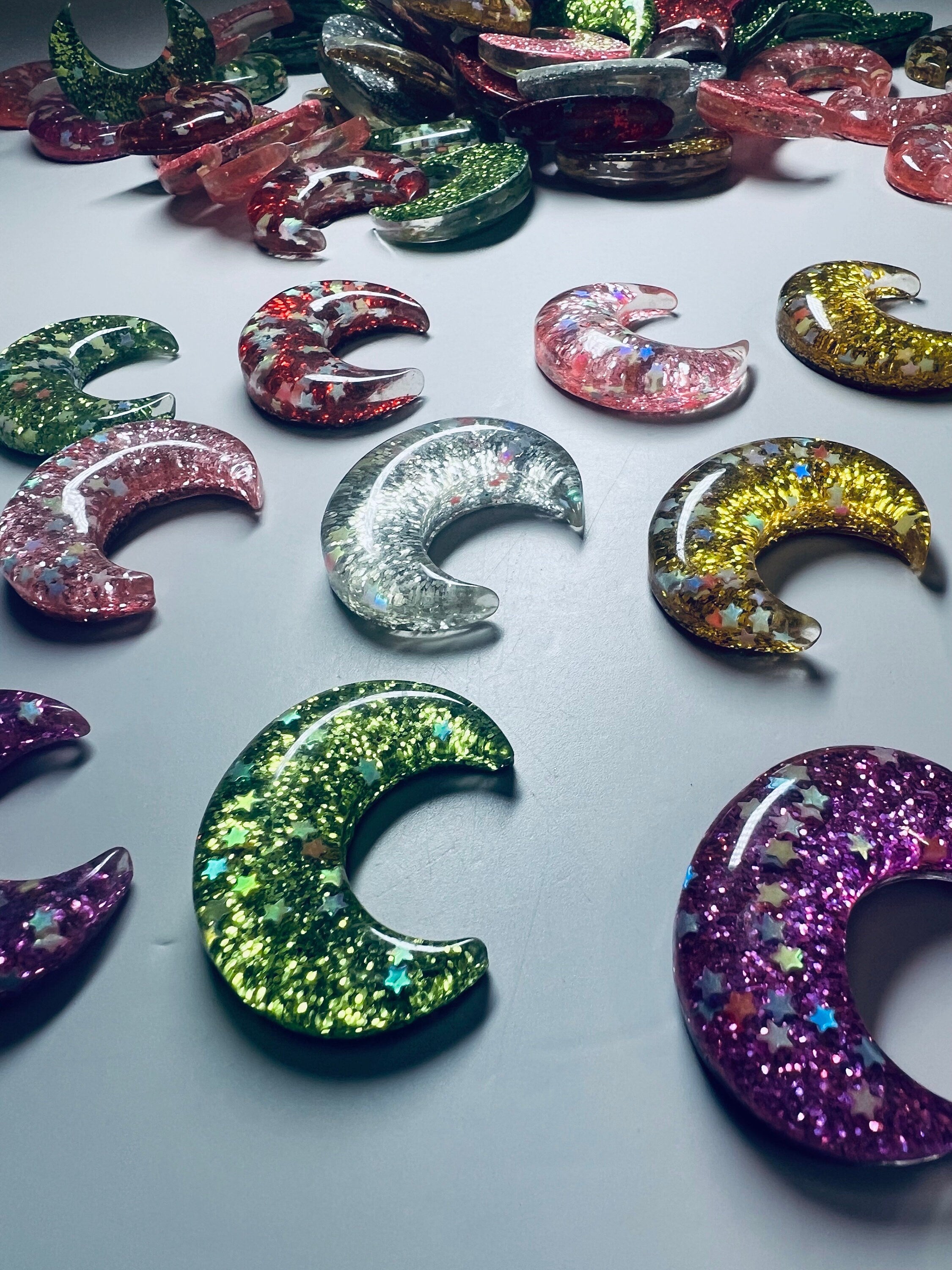 MOON Object-Space Theme Objects-Resin Moon-Speech Therapy Mini Objects ...