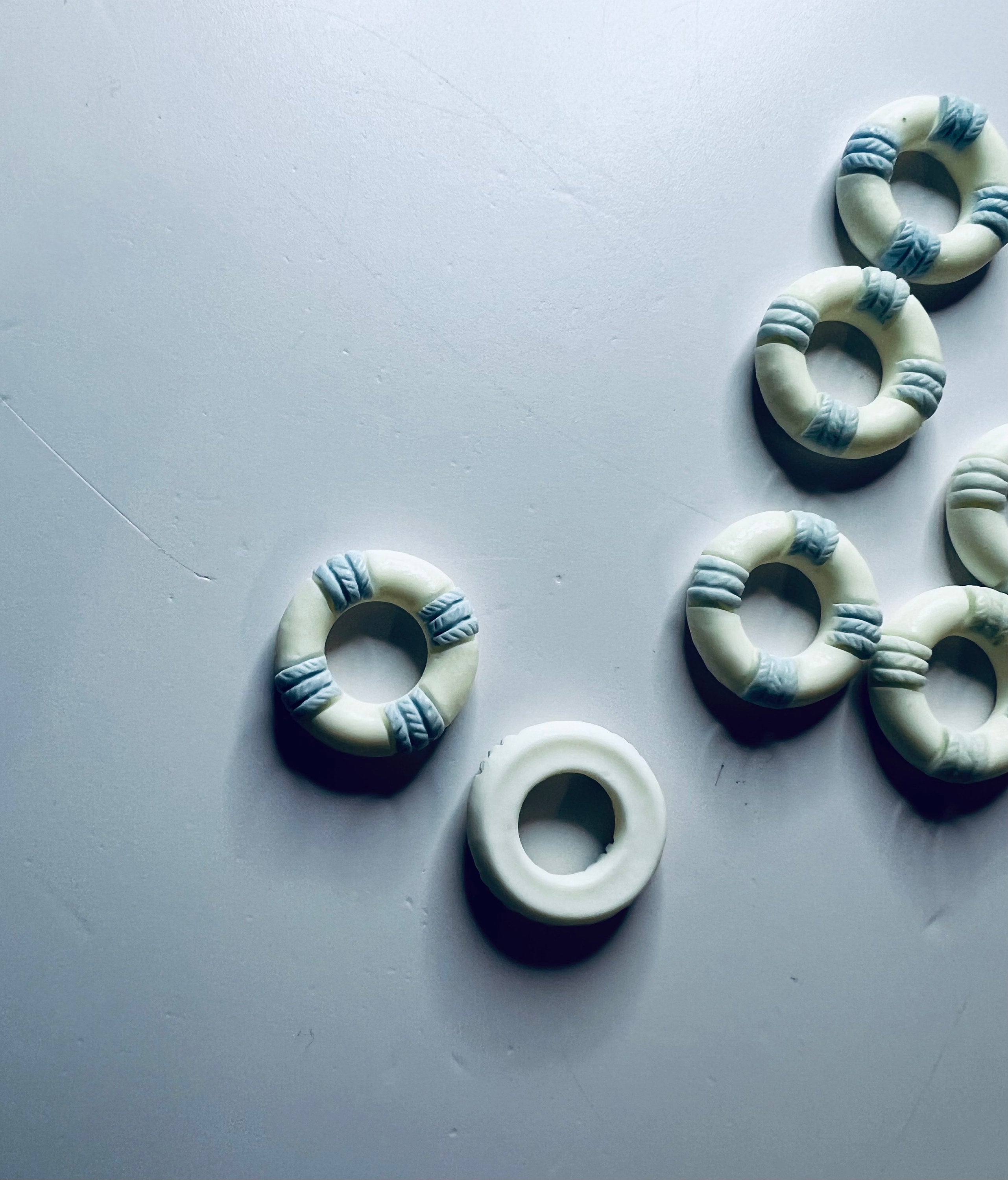 Dollhouse Miniature Life Preserver Ring Trinket -Minis for Speech Ther ...