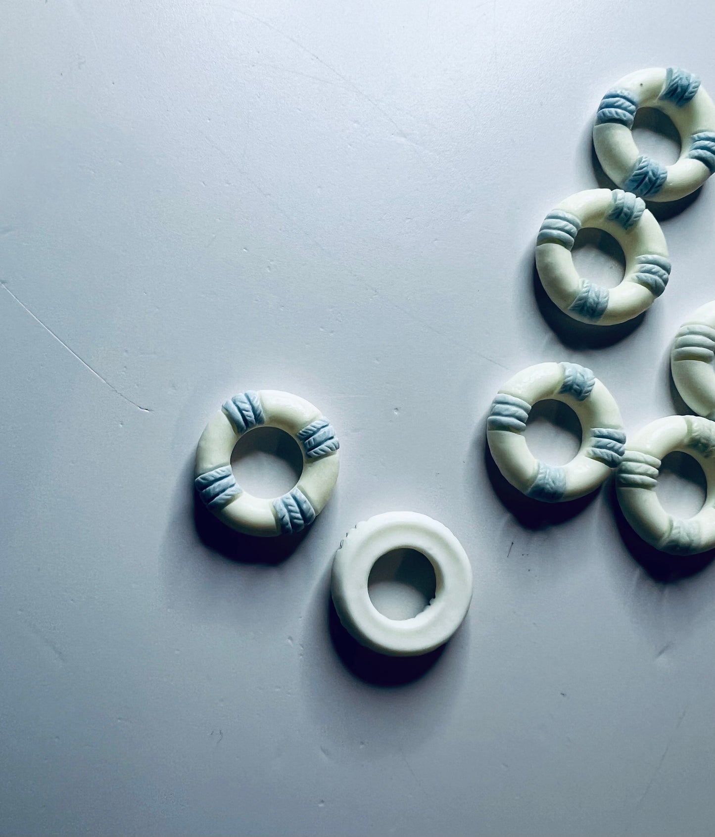 Dollhouse Miniature Life Preserver Ring Trinket -Minis for Speech Ther ...